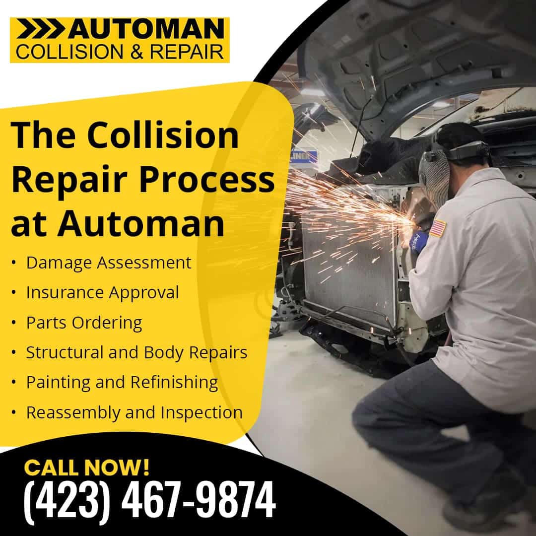 Key Steps in the Collision Repair Process - Automan Collision & Repair LLC